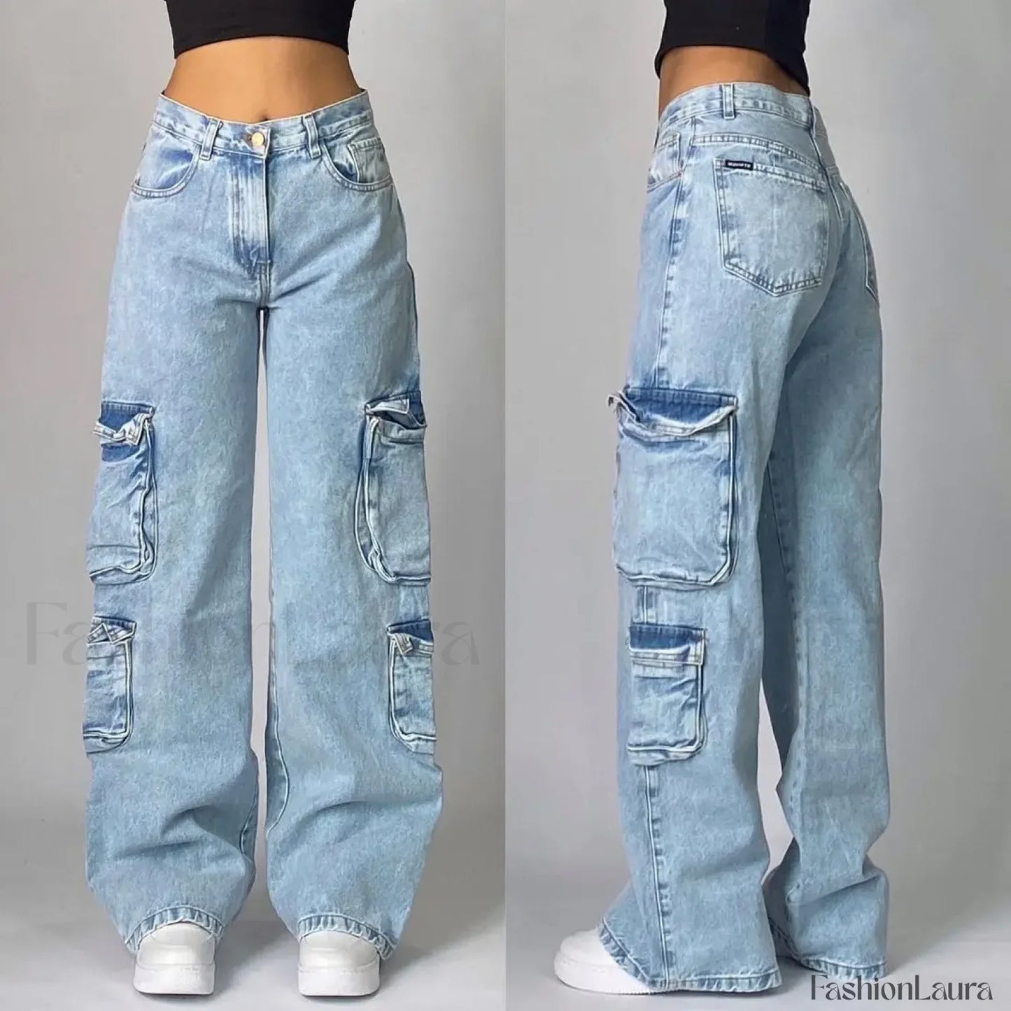 Vintage Washed Baggy Halloween Pants – FashionLaura